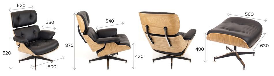 Кресло-реклайнер Everprof Relax PU экокожа Черный купить в Екатеринбурге по цене 74550 руб.