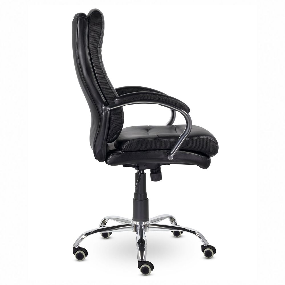 Кресло офисное BRABIX PREMIUM Bruno EX-543 экокожа Черный купить в ...