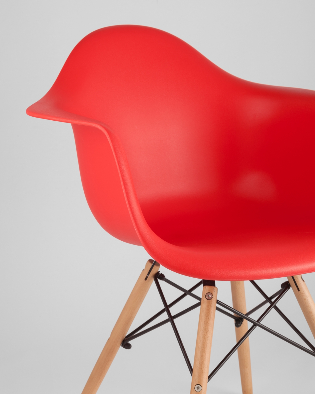 Стул Eames DAW Красный купить в Екатеринбурге по цене 4305 руб.